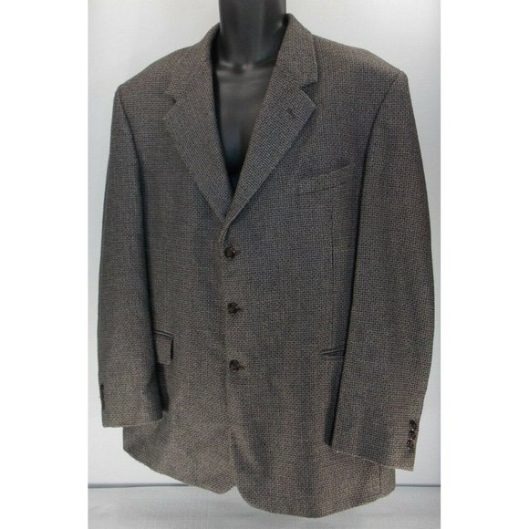 john henry | Jackets & Coats | John Henry Blazer Sz 48 L Wool Blend ...